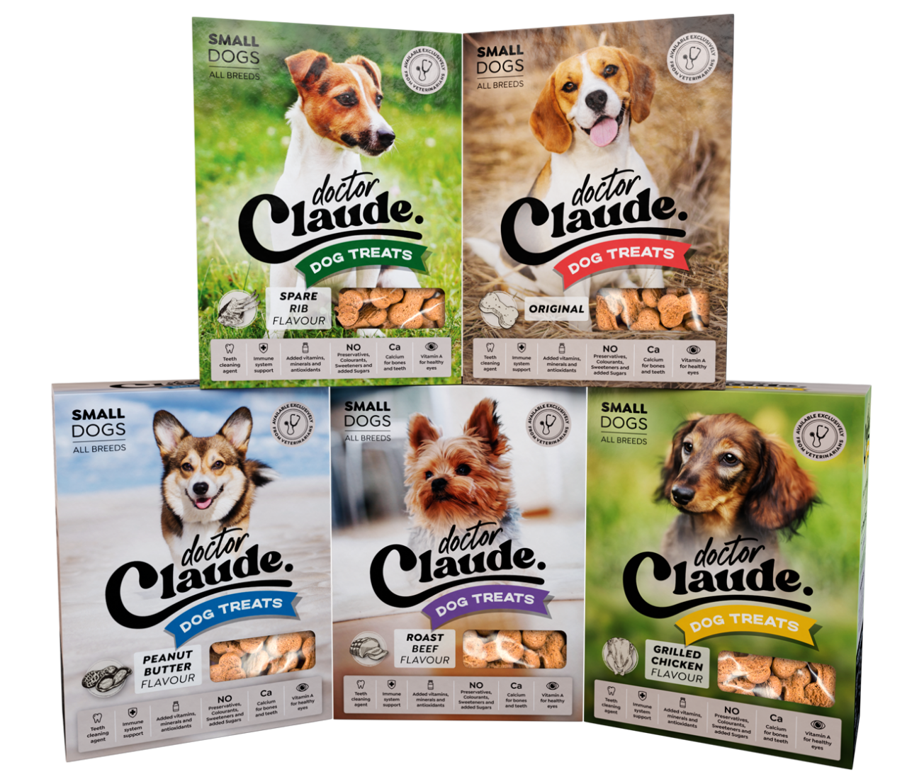 Dr Claude dog biscuits | Wholesome dog treat recommended by Vets
